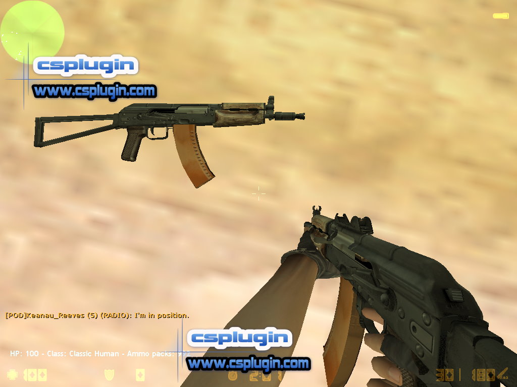 [ZP] Extra İtem: Aks74u - Counter Strike Plugins